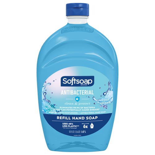 Softsoap Clean & Protect Antibacterial Liquid Hand Soap Refill, Cool ...